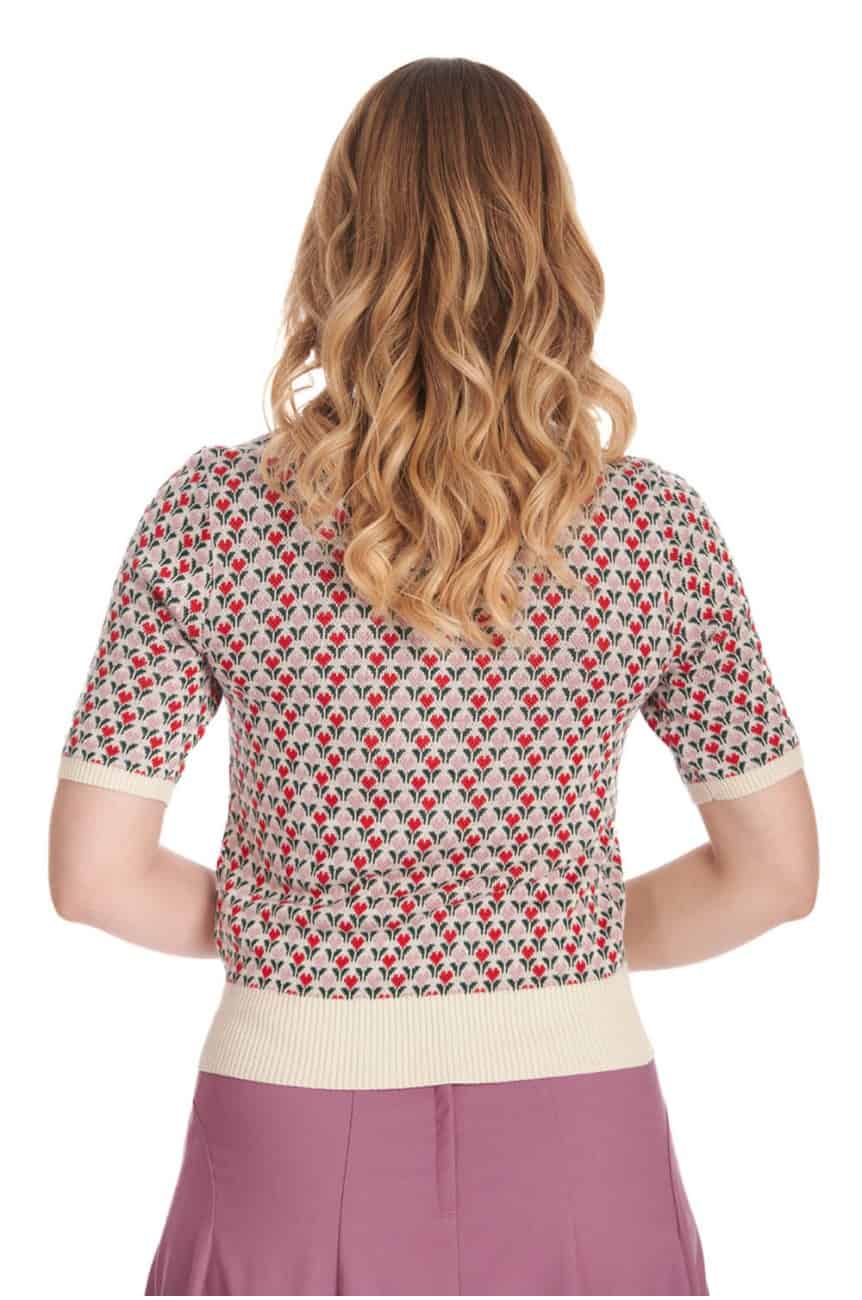 Cardigan Maille Pin up Banned Retro Cardigan Maille Pin up Banned Retro